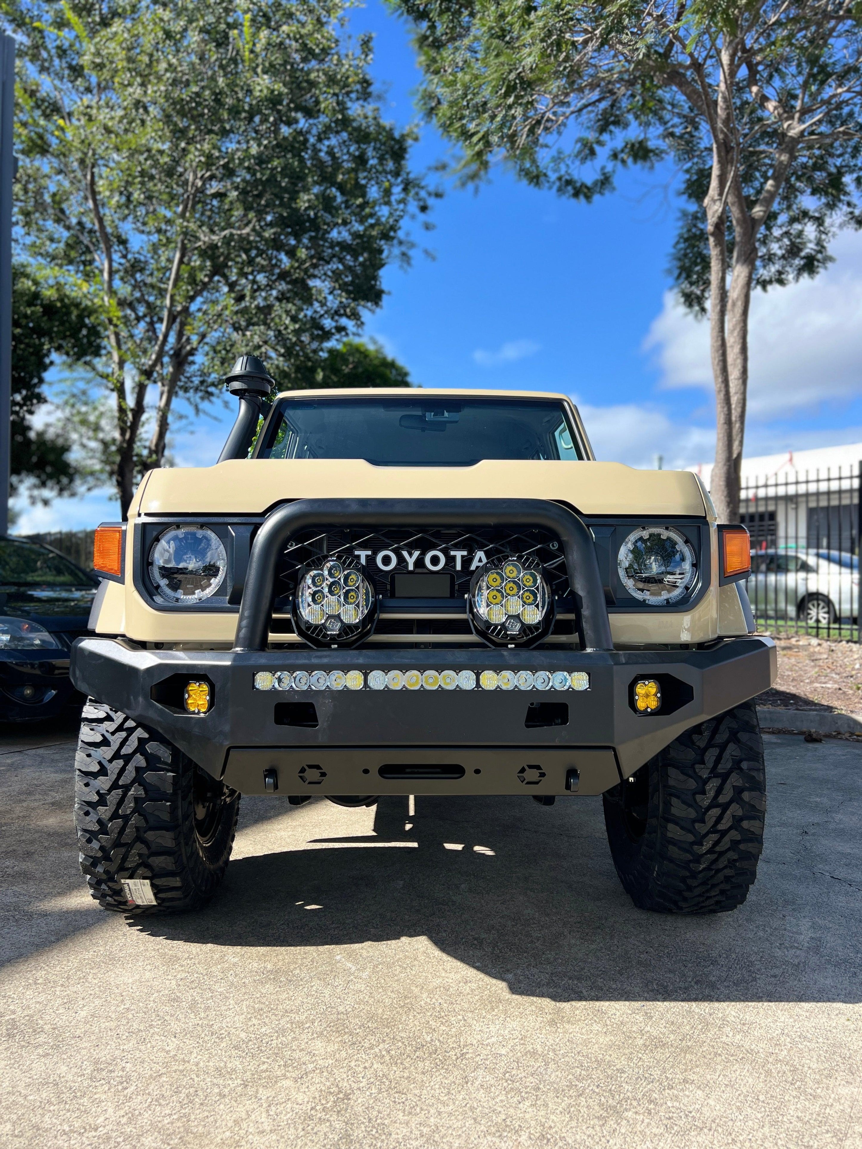 2024+ Offroad Creative Toyota LC70 Series Bull Bar